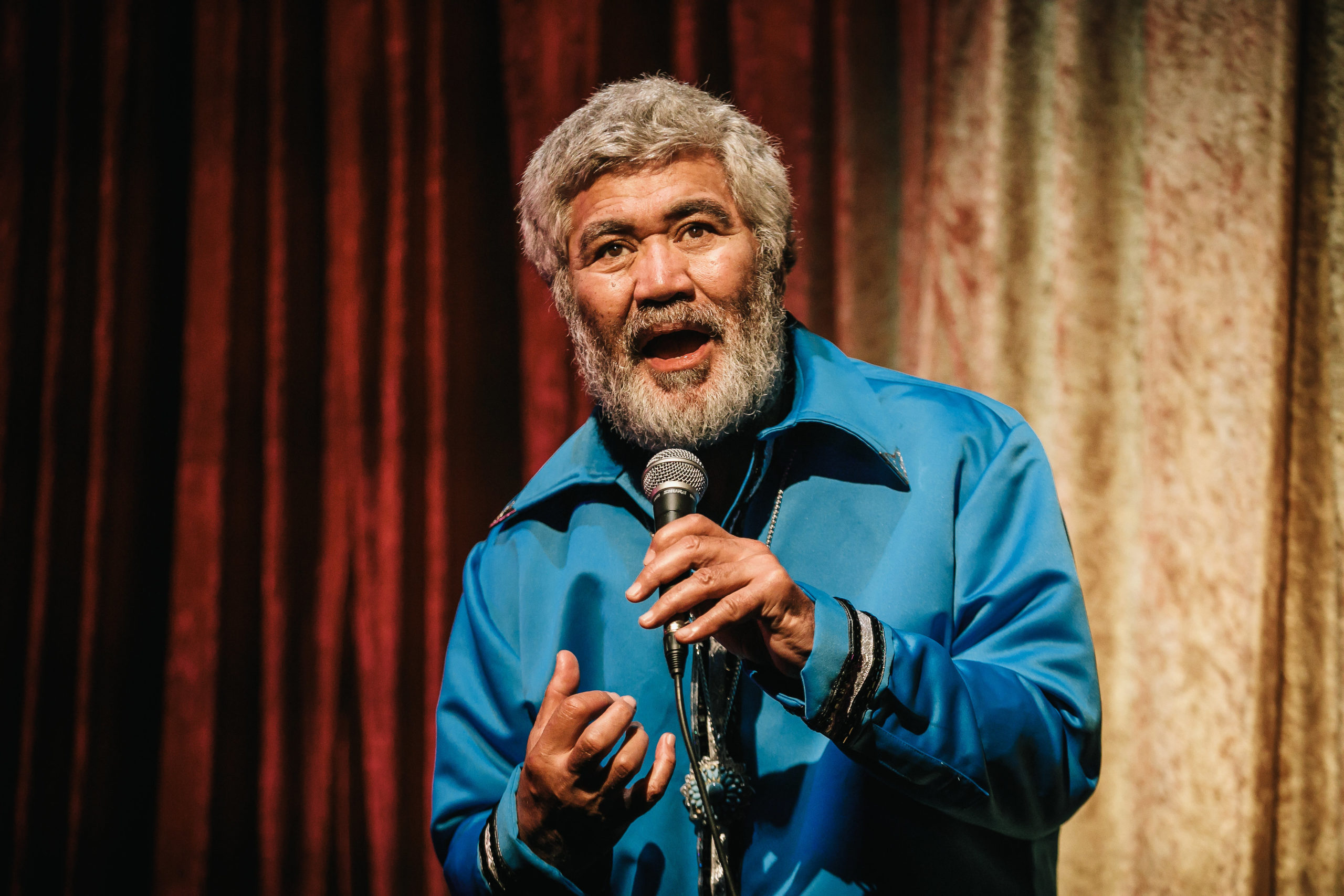 Rawiri Paratene stars in Te Pō - Andrew Whiteside